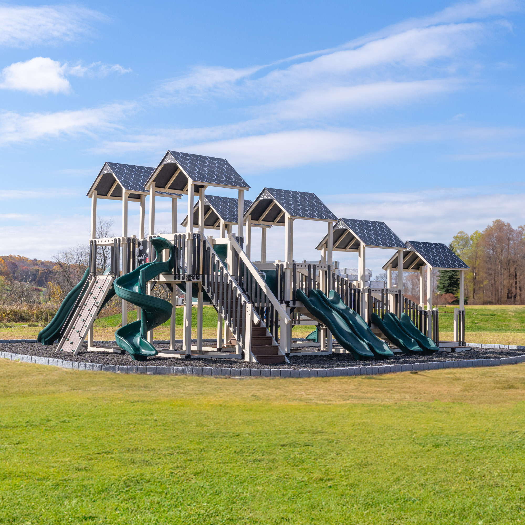 Campground Playground Equipment - King Swings Commercial